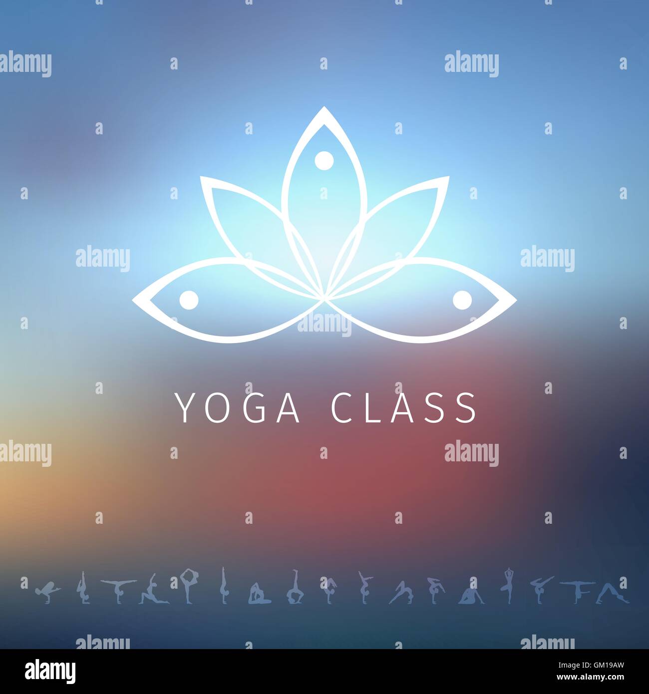Logo for a yoga studio Stock Vector Image & Art - Alamy