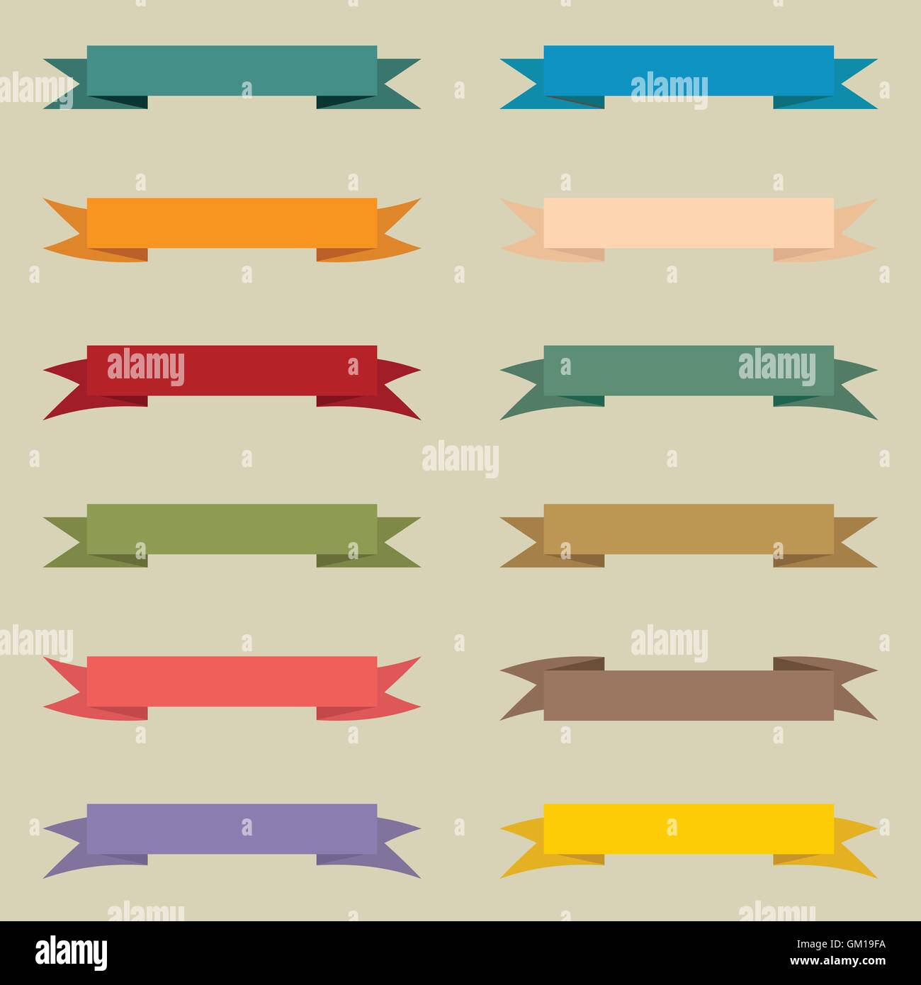 Vintage banners hi-res stock photography and images - Alamy