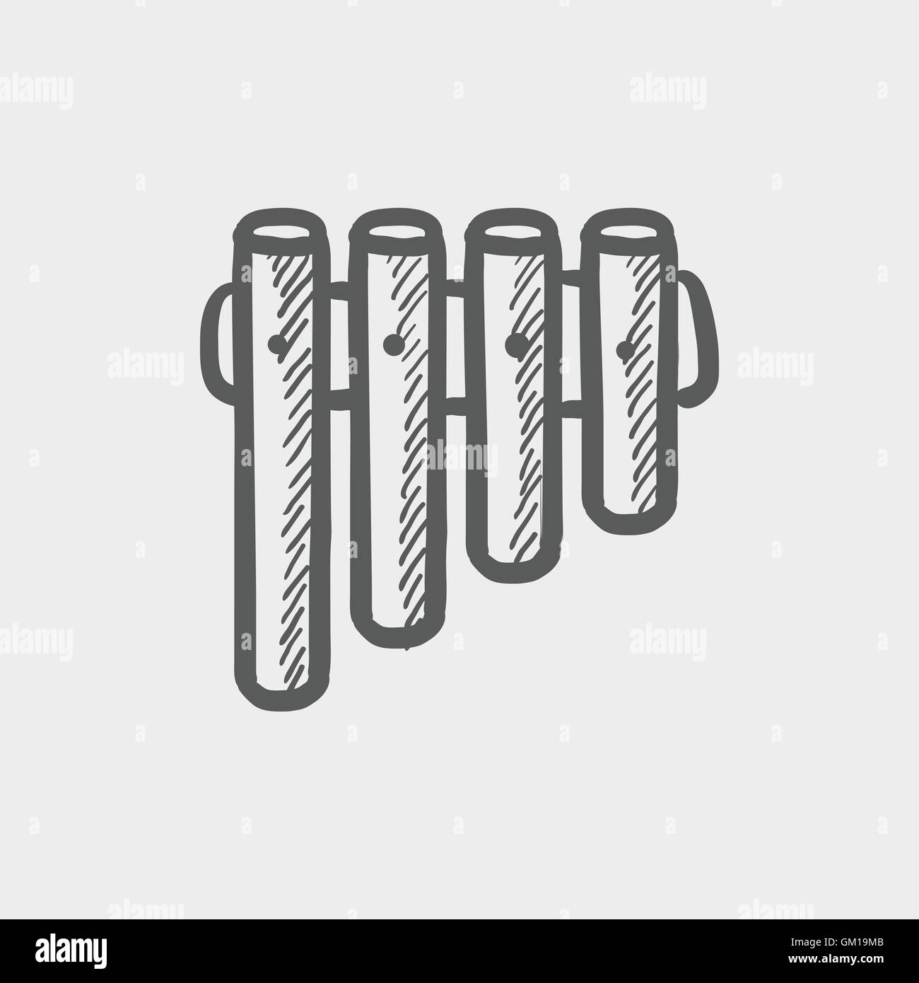 Vibraphone sketch icon Stock Vector Image & Art - Alamy