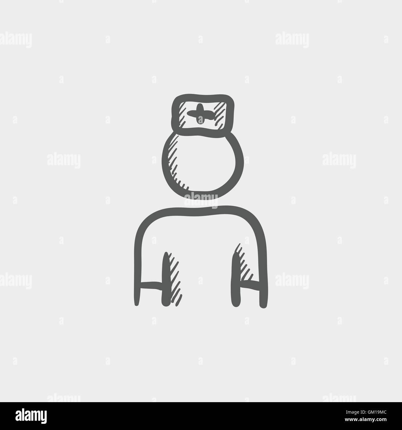 Cartoon Nurse Cap Stock Vector Images Alamy