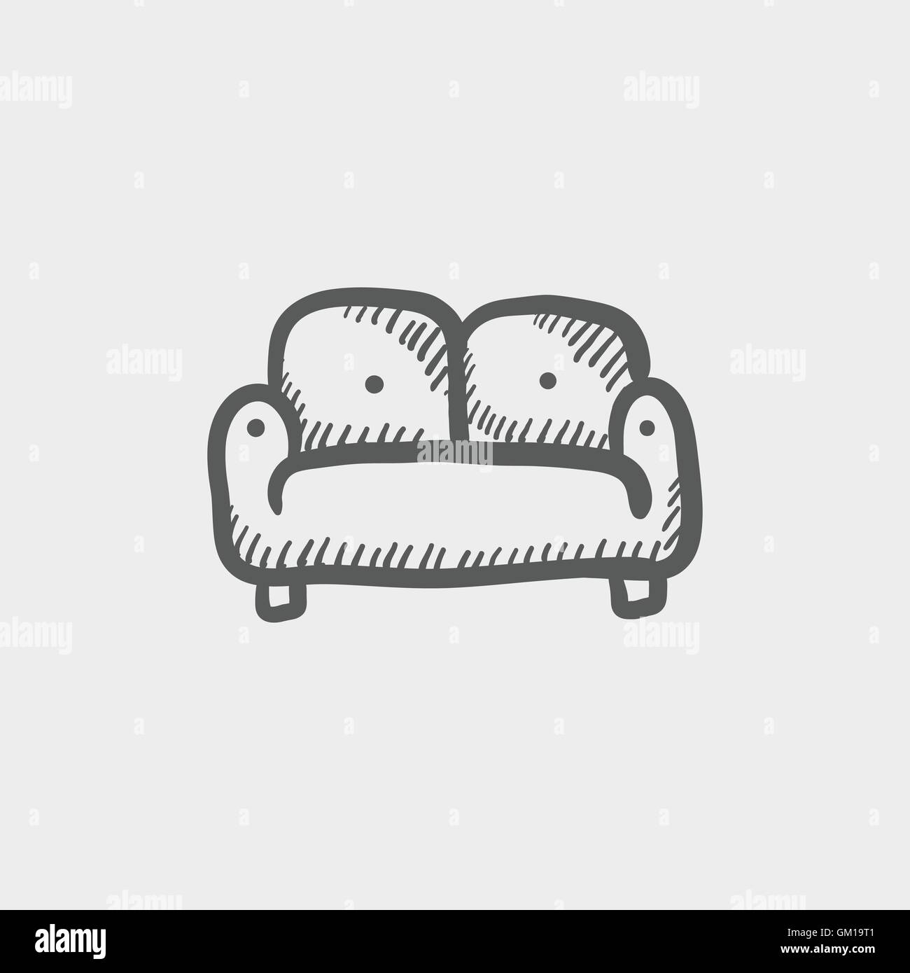 Sofa furniture home decor Black and White Stock Photos & Images - Alamy