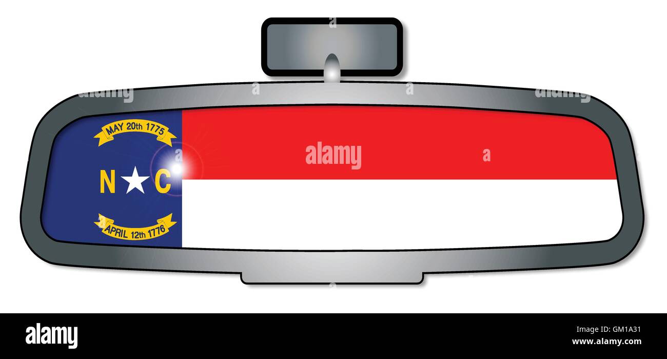 Flag state north carolina Stock Vector Images - Alamy