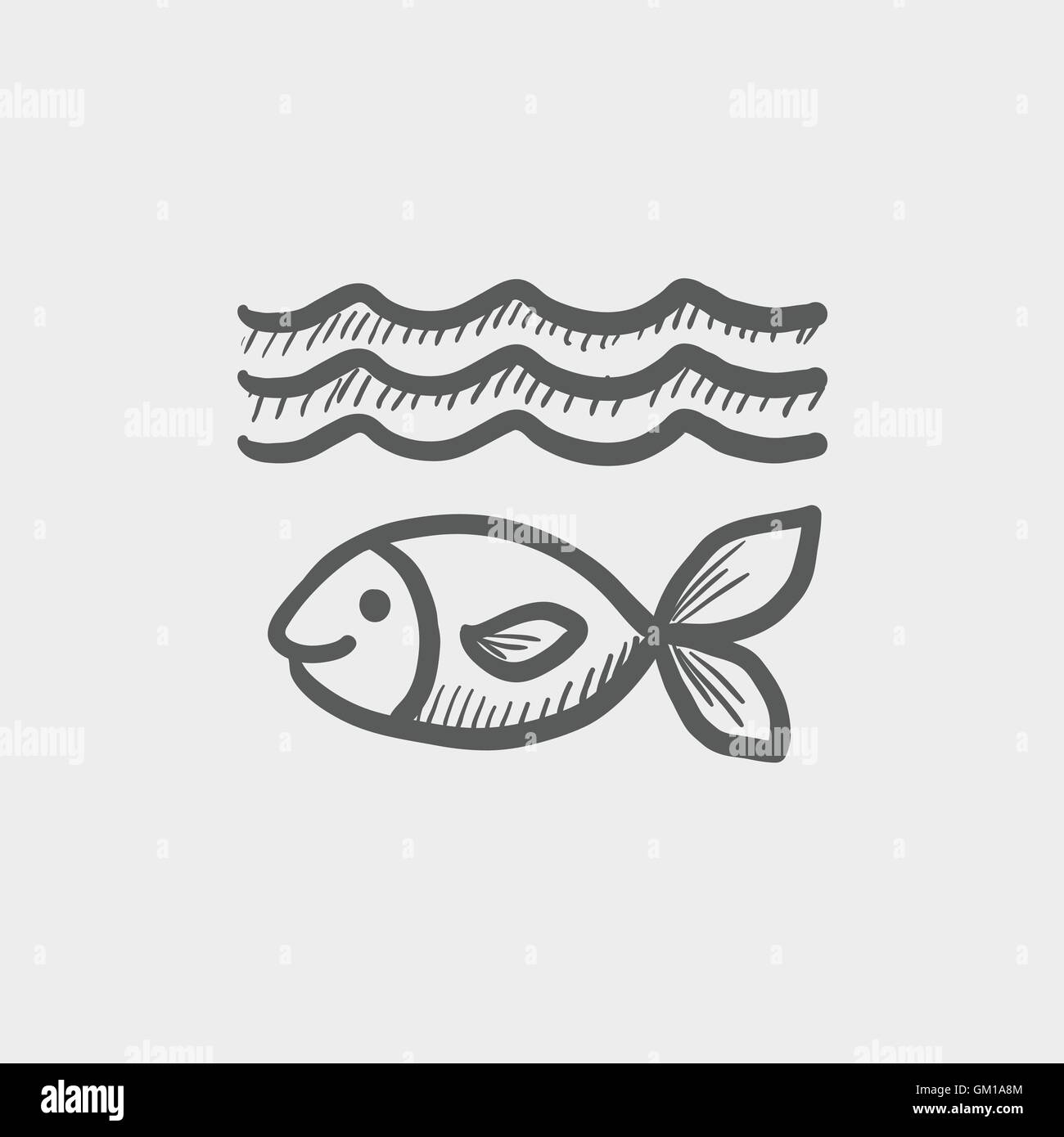 Sea fish under water Stock Vector Images - Alamy
