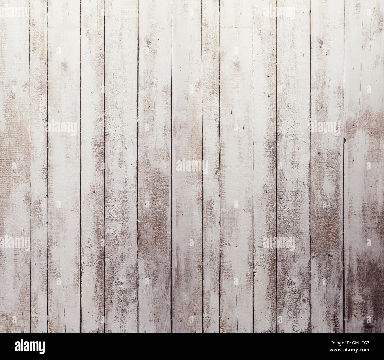 Old white wooden board background, empty copy space Stock Photo - Alamy