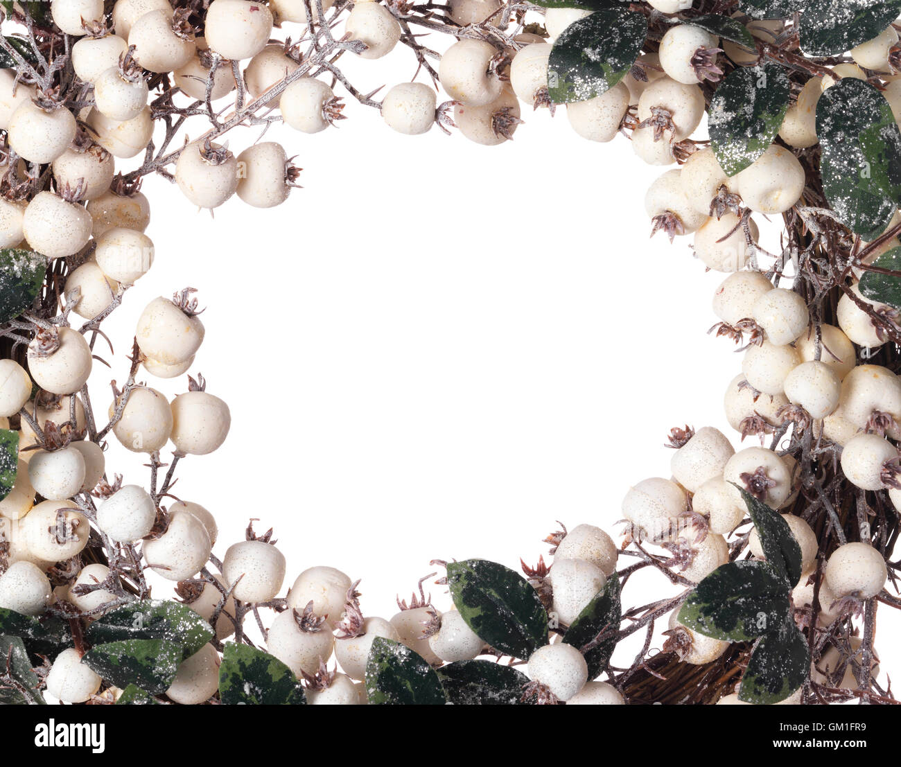 Wreath border hi-res stock photography and images - Alamy