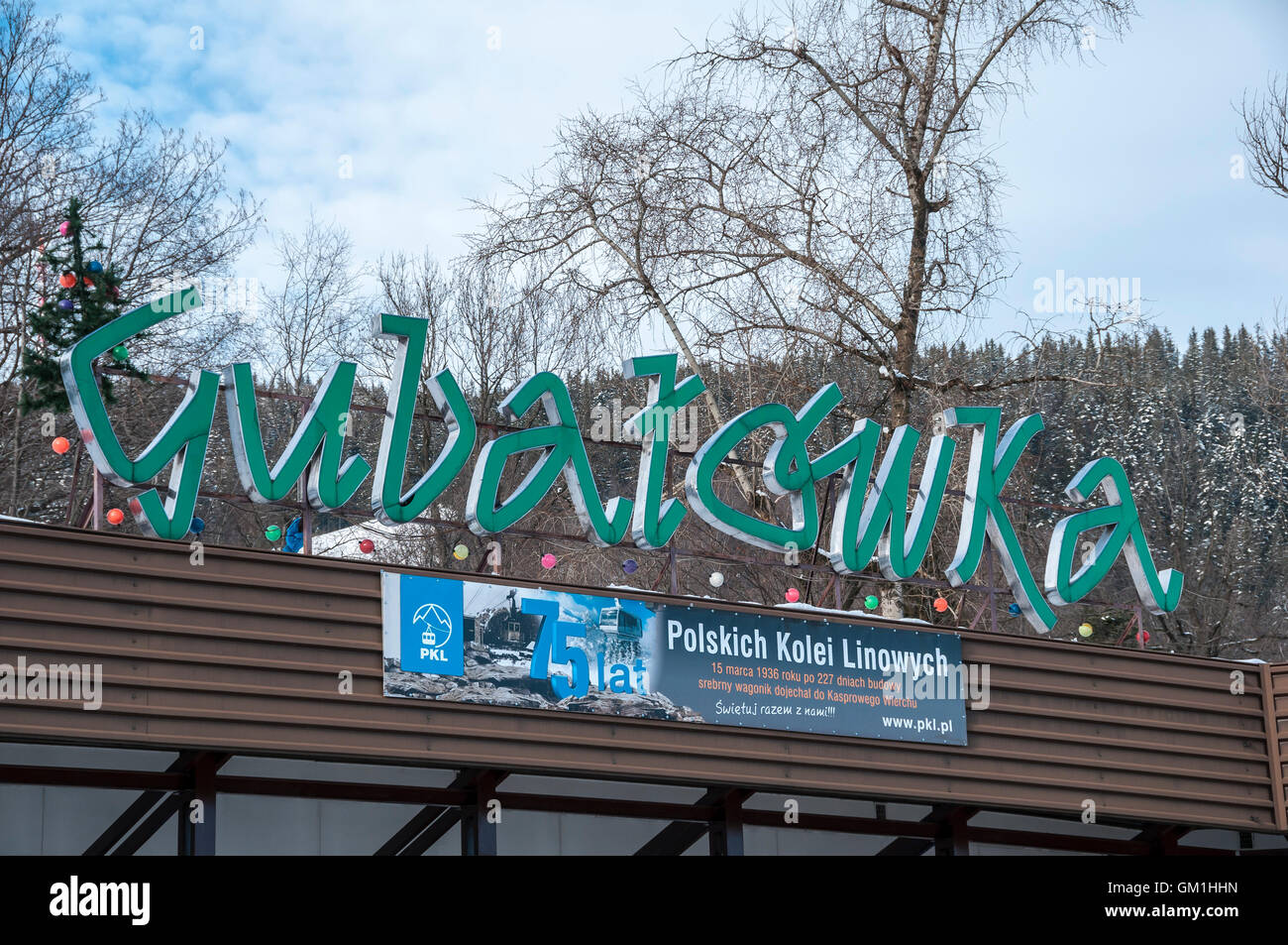Funicular gubalowka hill hi-res stock photography and images - Alamy