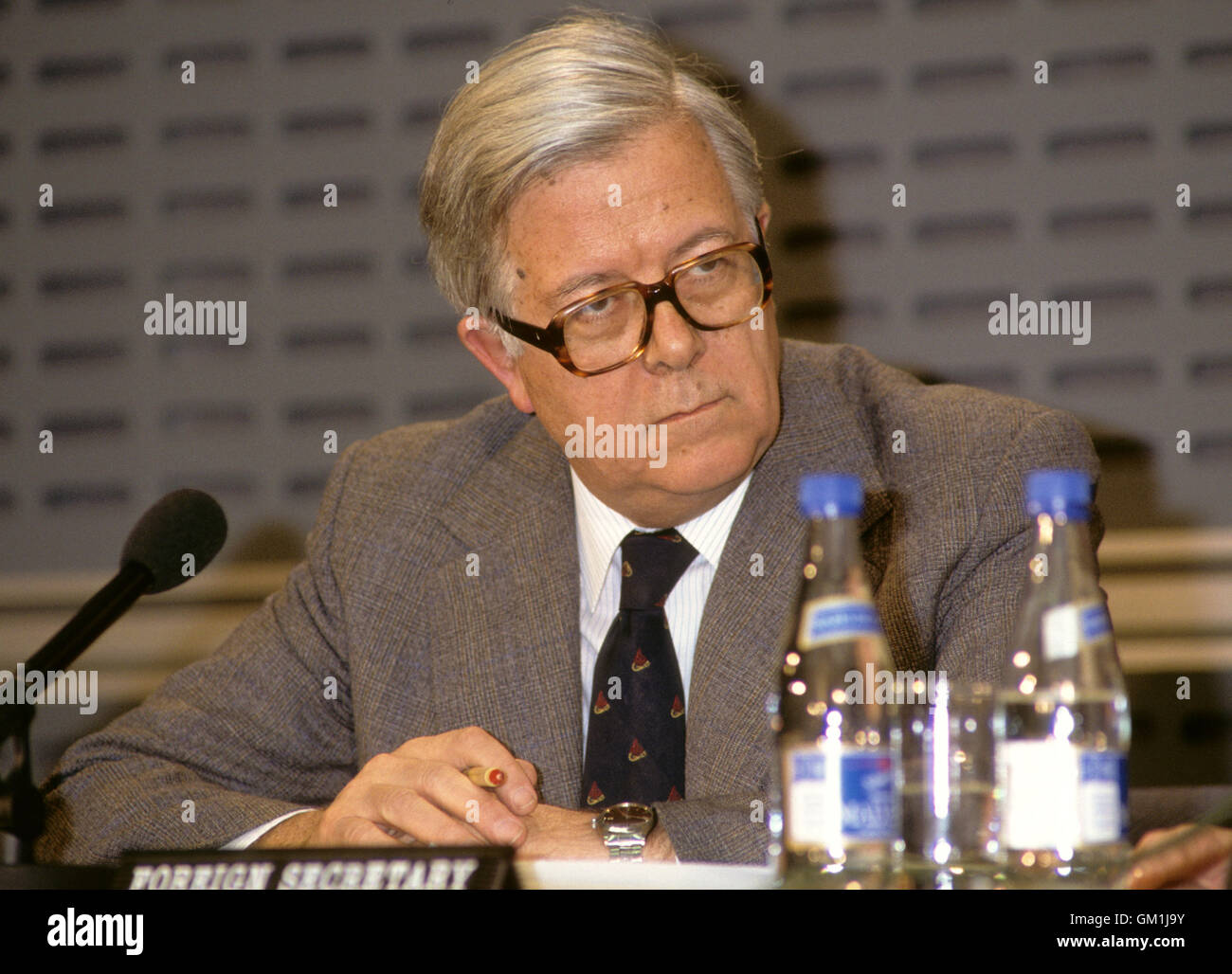 GEOFFREY HOWE Baron Howe of Aberavon Conservative Politician and Deputy ...