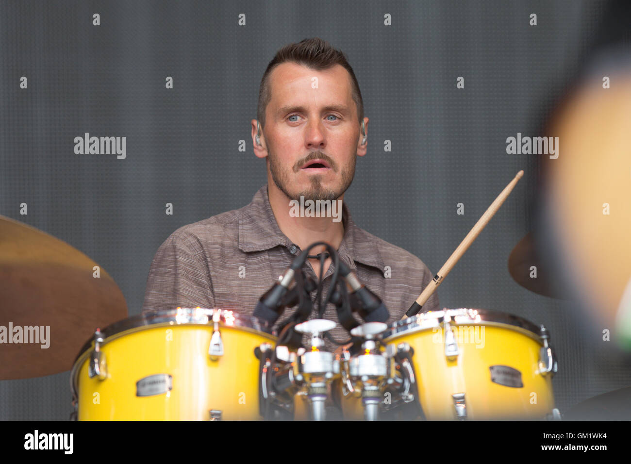 Neil Primrose of Travis at the V Festival at Hylands Park,Chelmsford ...