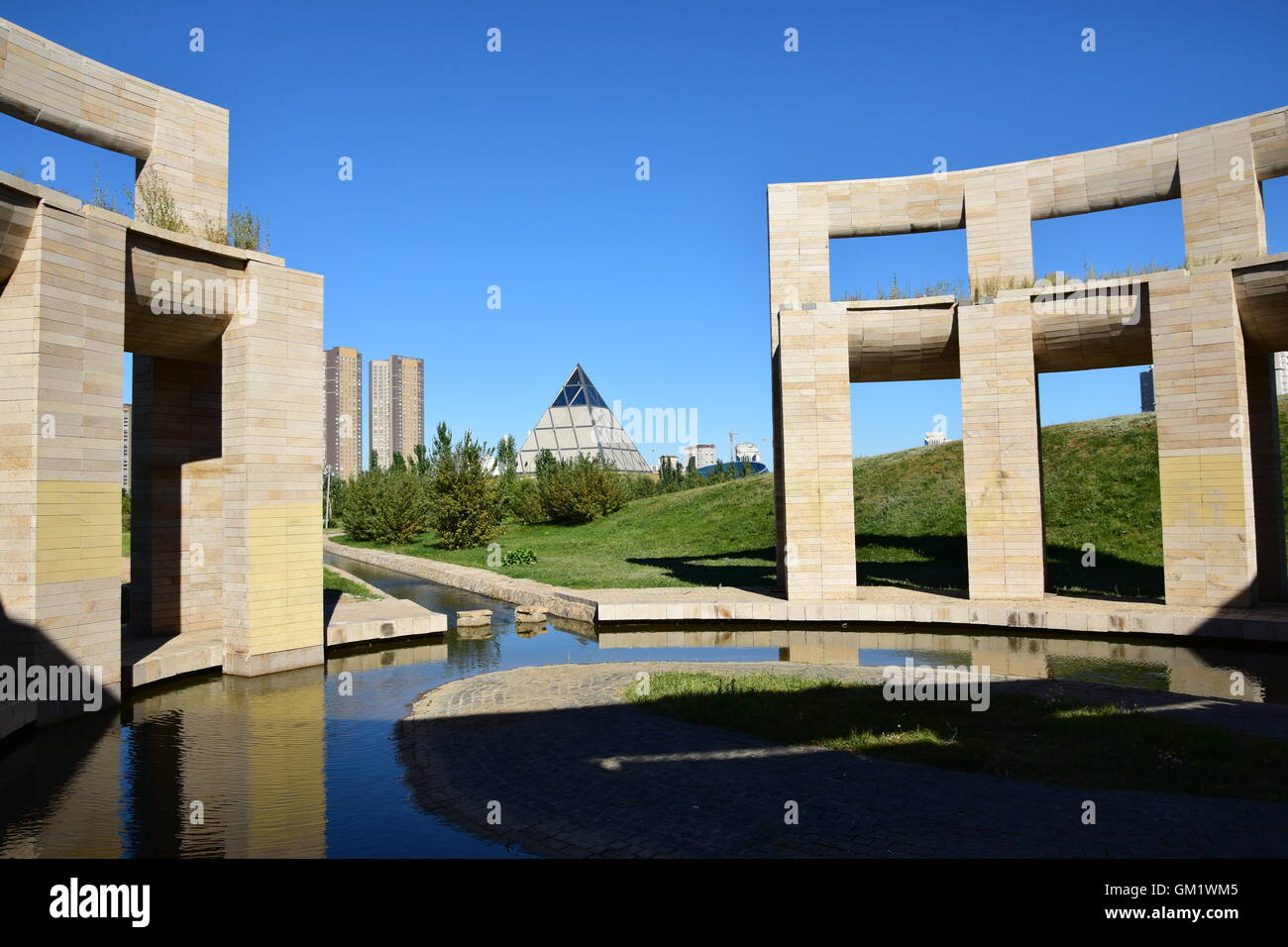 Modern buildings in Astana, Kazakhstan Stock Photo - Alamy