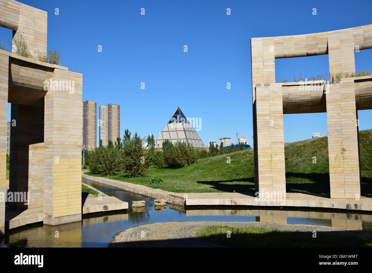 Modern buildings in Astana, Kazakhstan Stock Photo - Alamy