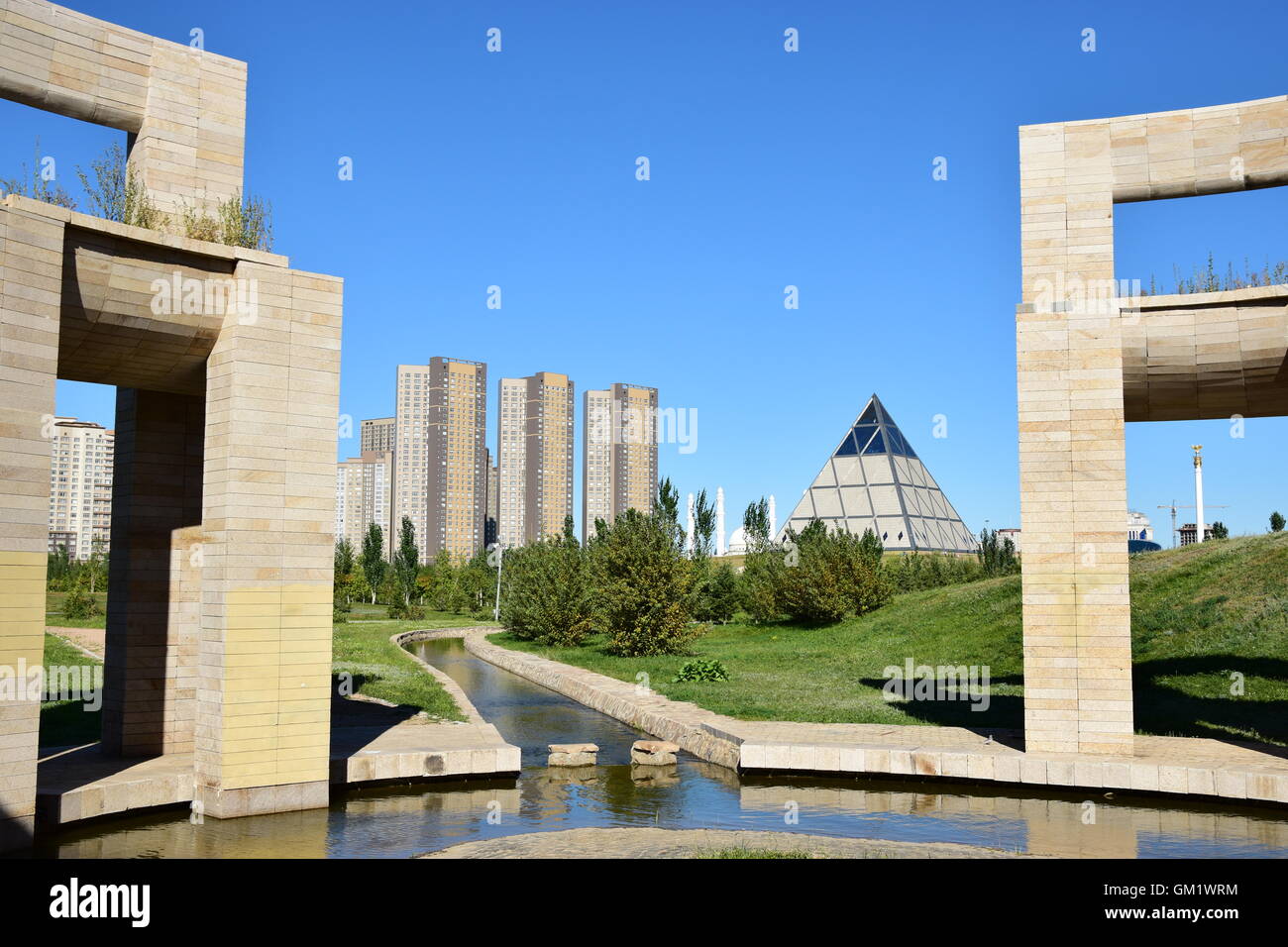 Modern buildings in Astana, Kazakhstan Stock Photo - Alamy