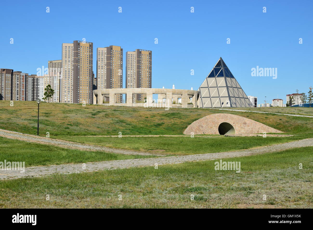Modern buildings in Astana, Kazakhstan Stock Photo - Alamy