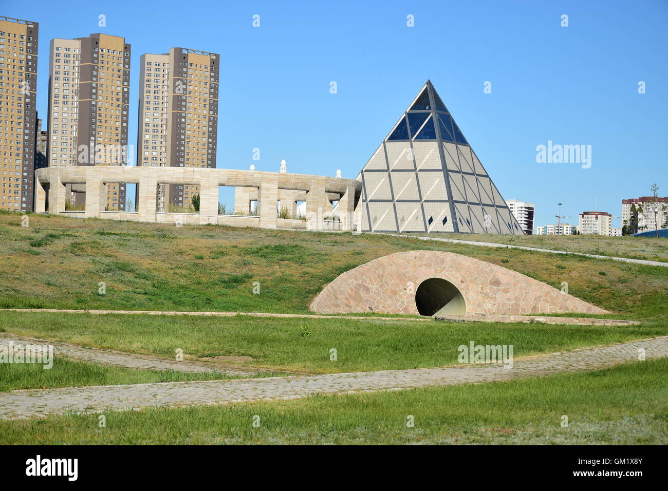 Modern buildings in Astana, Kazakhstan Stock Photo - Alamy