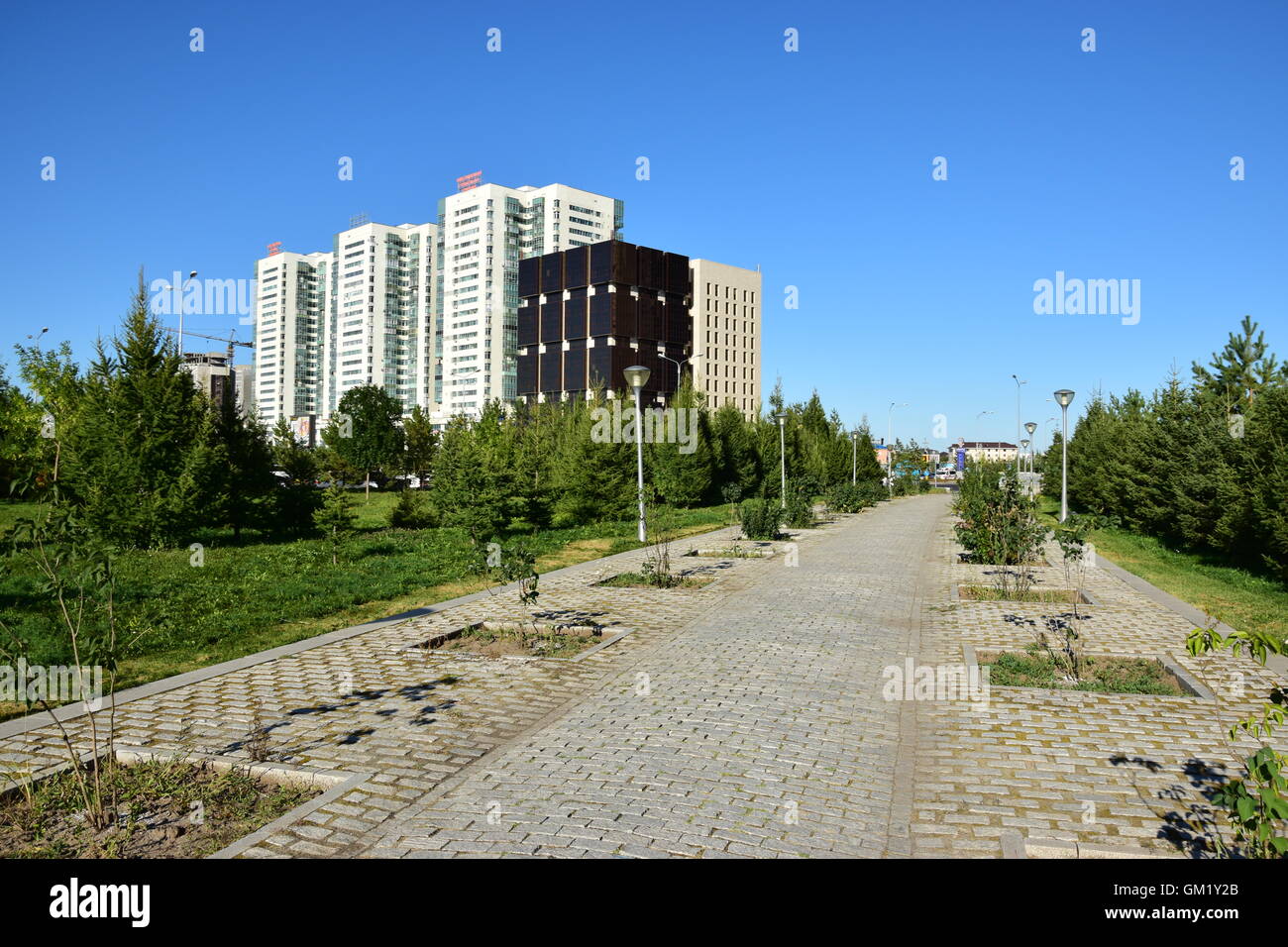 Modern buildings in Astana, Kazakhstan Stock Photo - Alamy