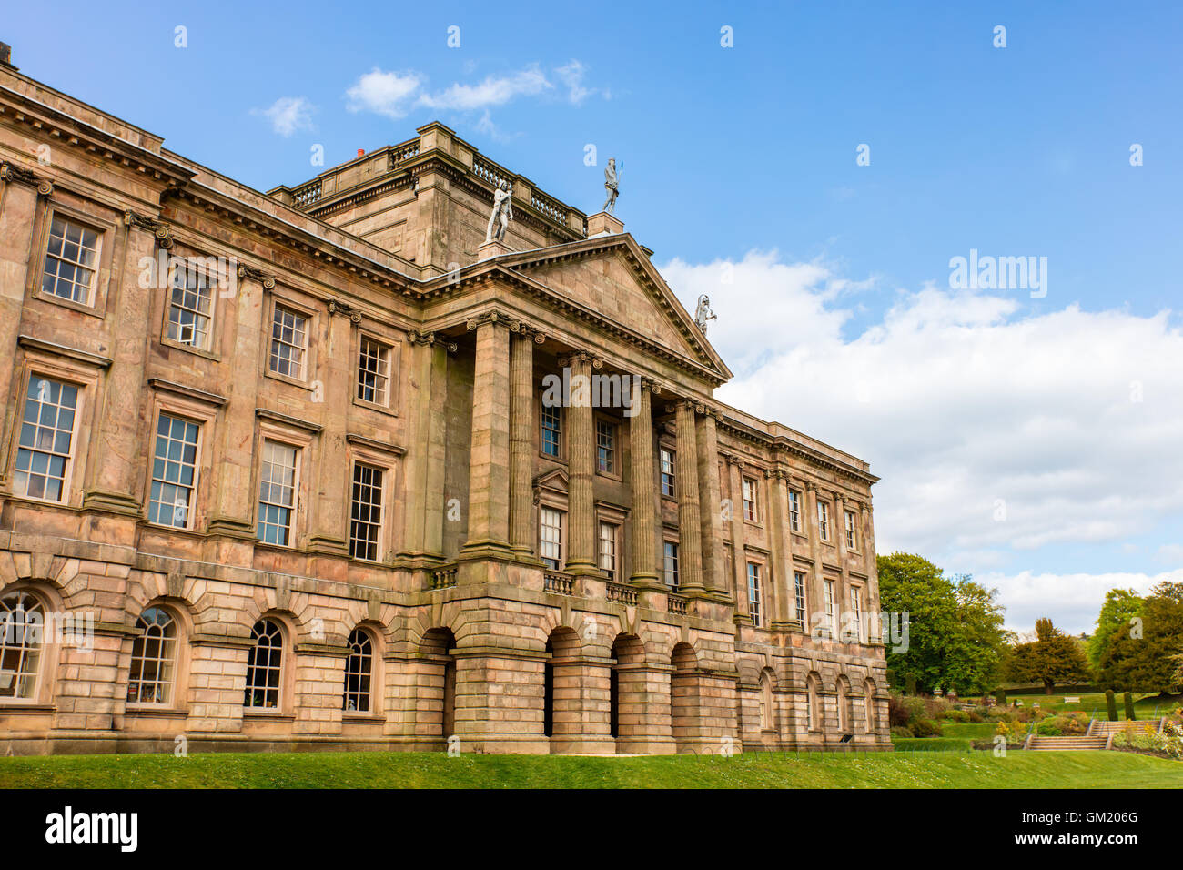 Historic English Stately Home in Cheshire Stock Photo - Alamy