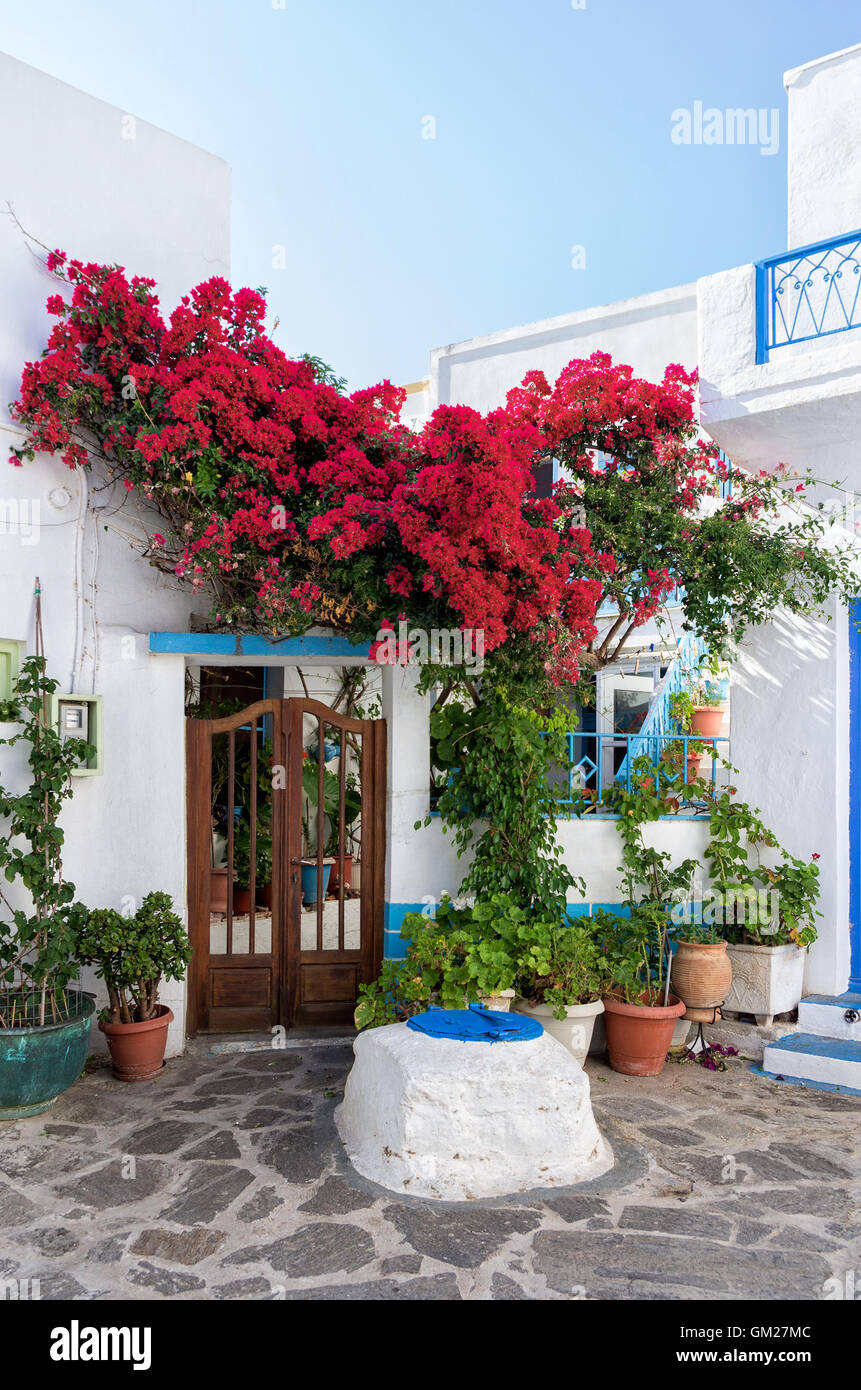 Architecture in Milos island, Cyclades, Greece Stock Photo - Alamy