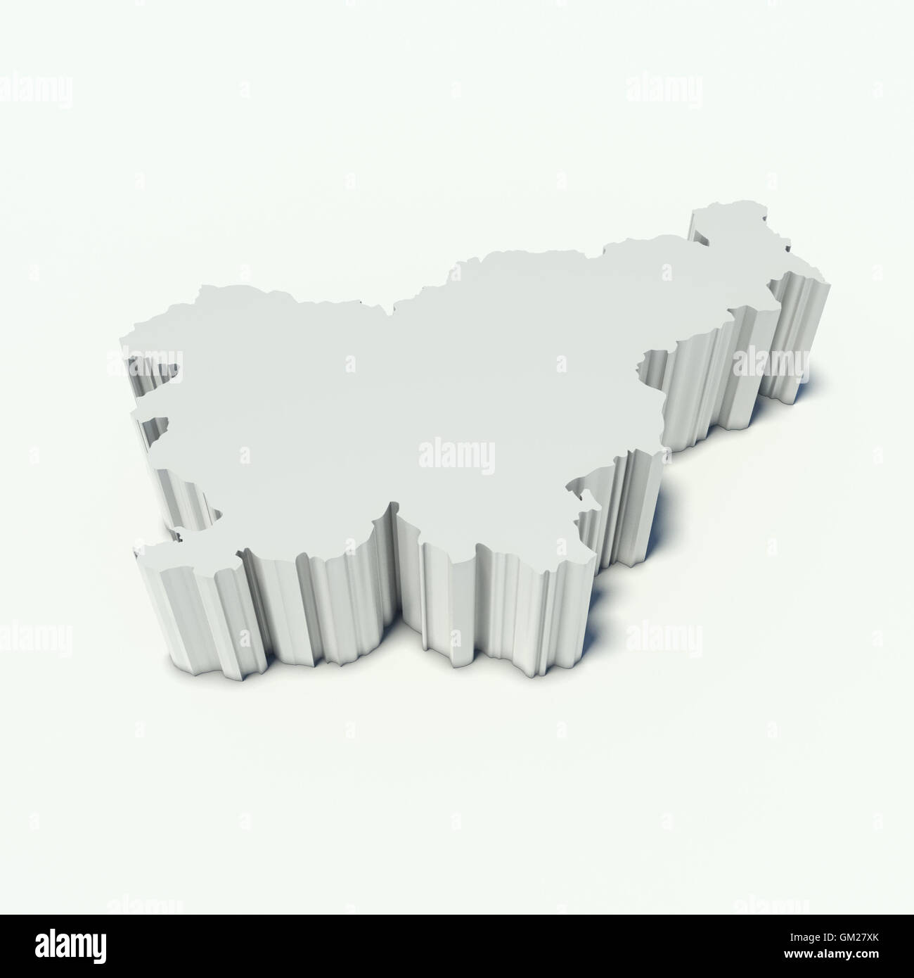 Map of ljubljana hi-res stock photography and images - Alamy