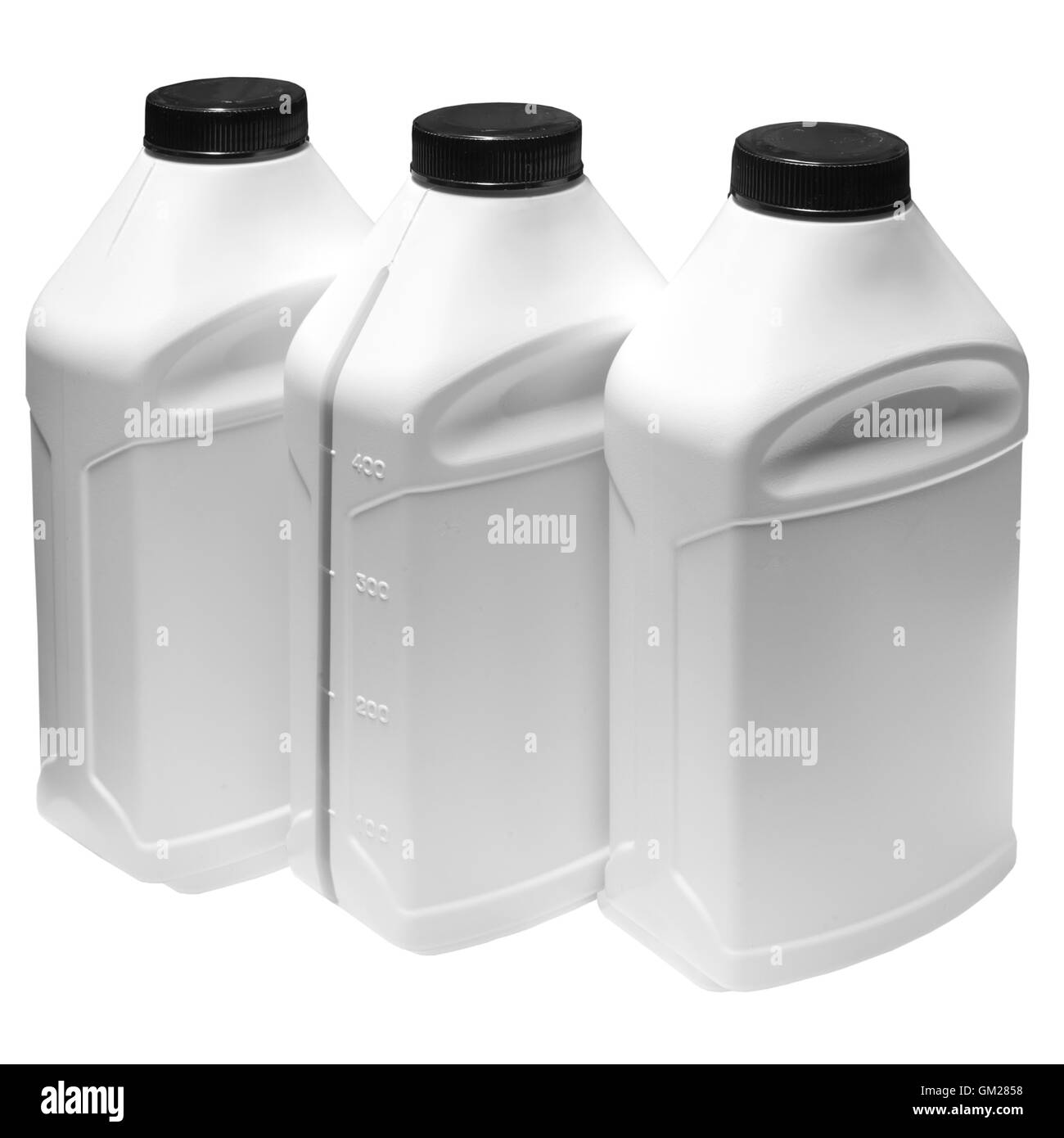 White plastic container on a white background Stock Photo - Alamy