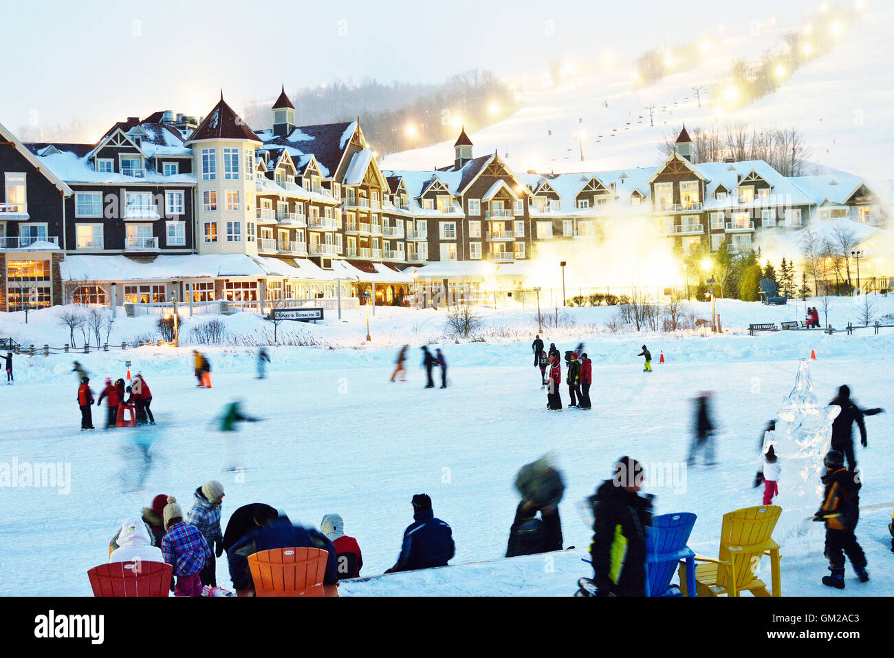 Ontario blue mountain resort hi-res stock photography and images - Alamy