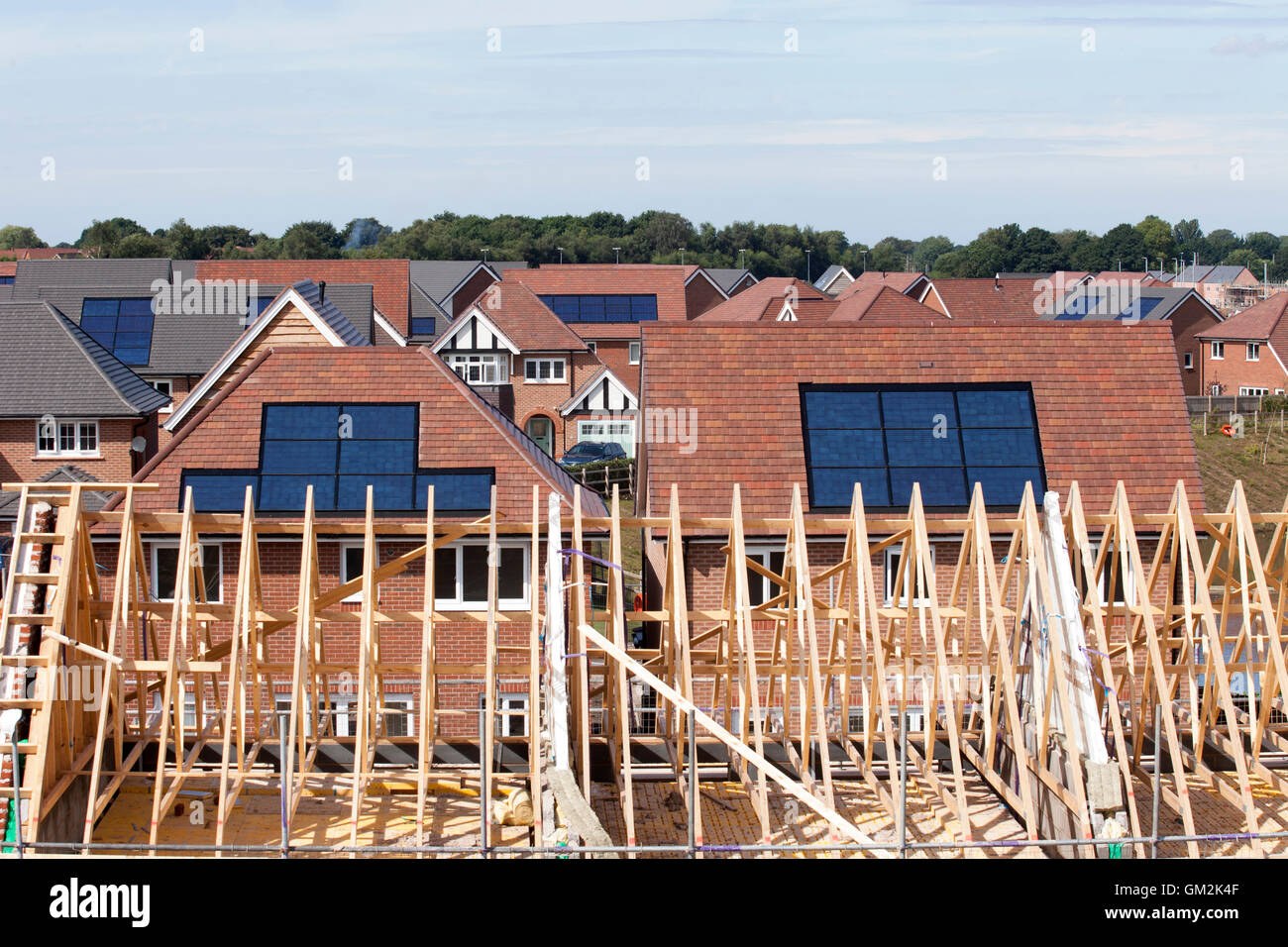 New Build development houses nearing completion in Buckshaw Village ...