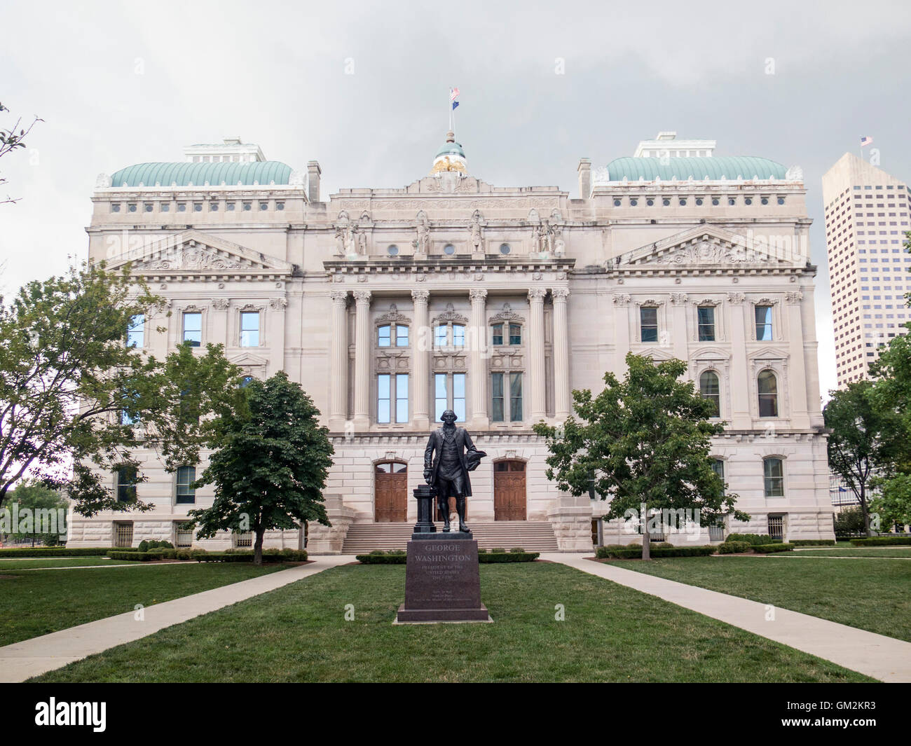 Indiana statehouse hi-res stock photography and images - Alamy