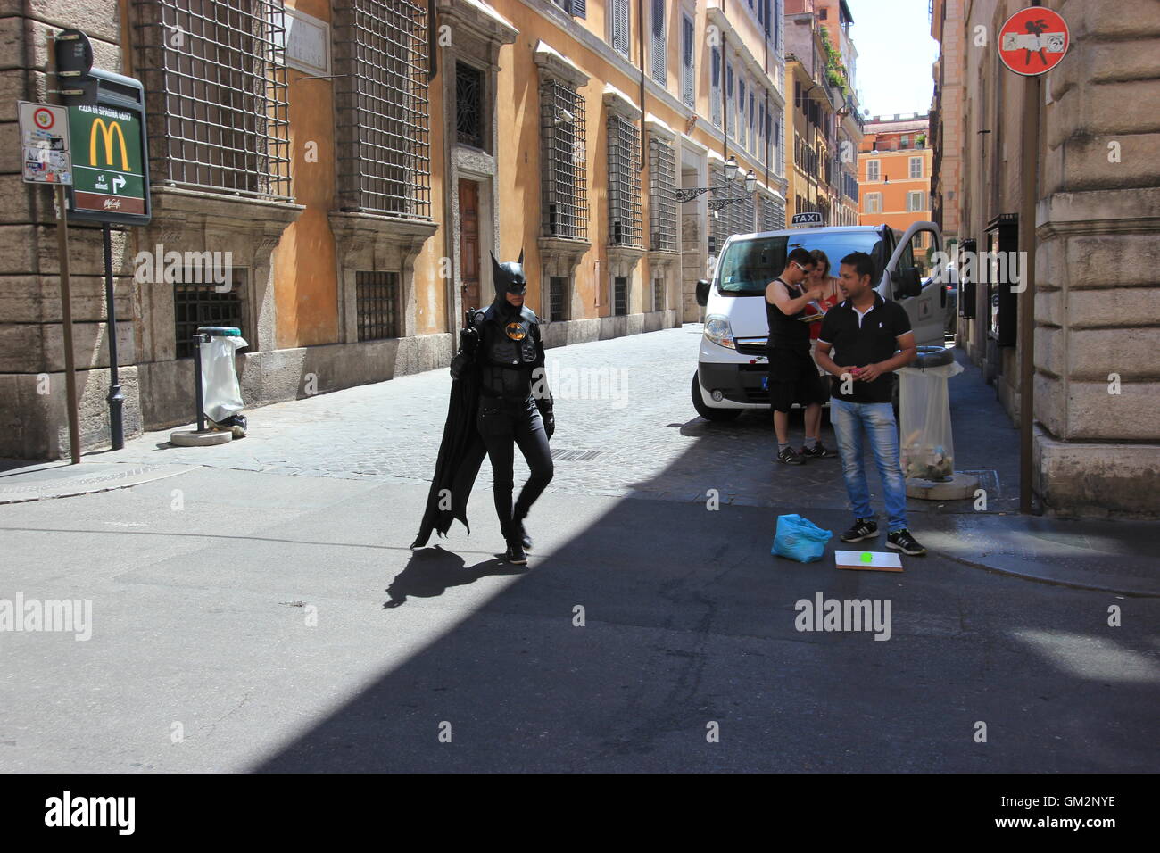 Dressed as batman hi-res stock photography and images - Alamy