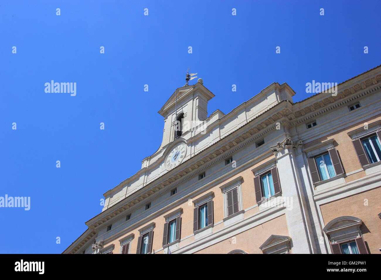 Palazzo Montecitorio is a building in Rome, where the seat of the ...