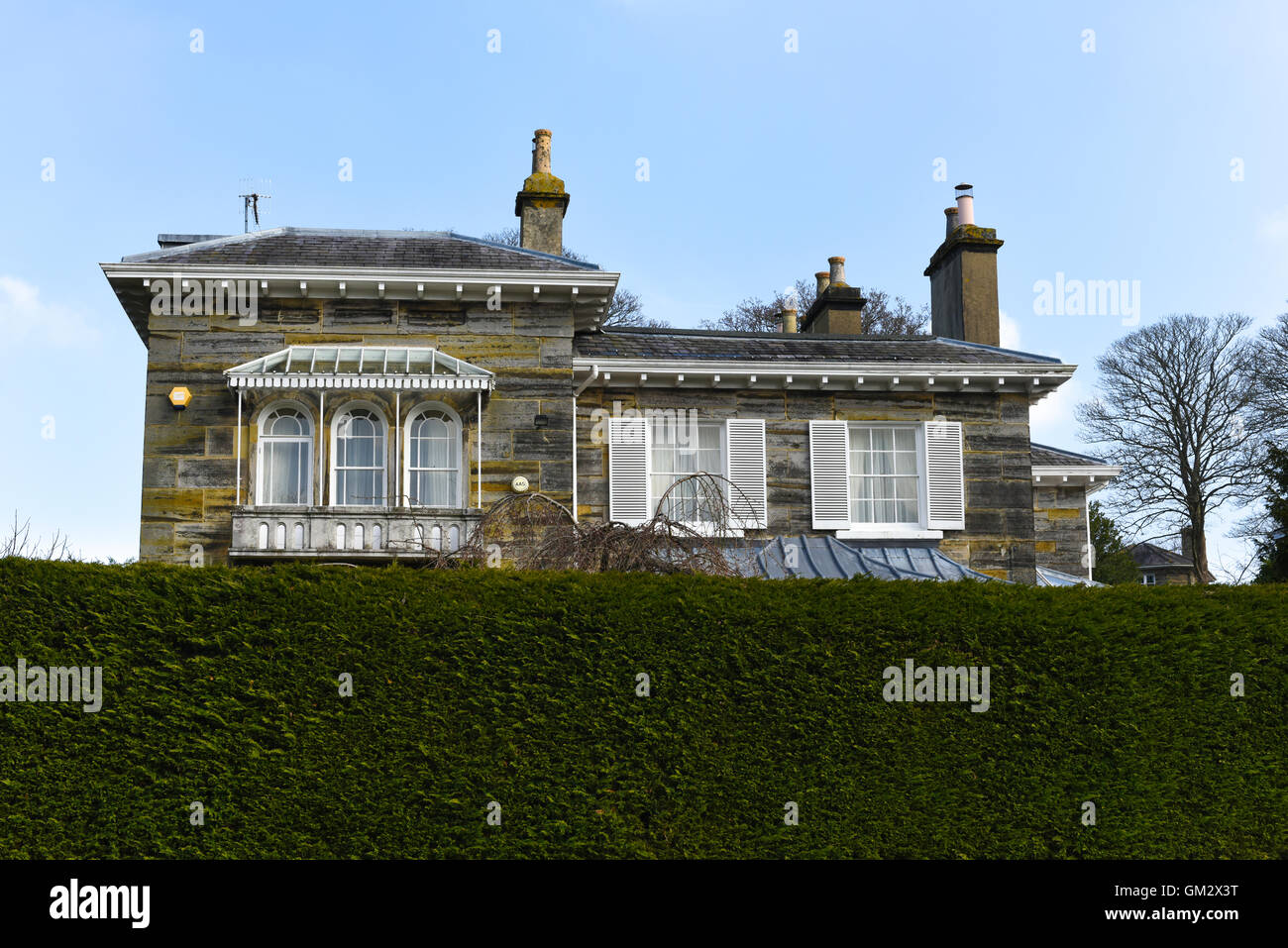 A view of a building designed by Decimus Burton in Royal Tunbridge ...