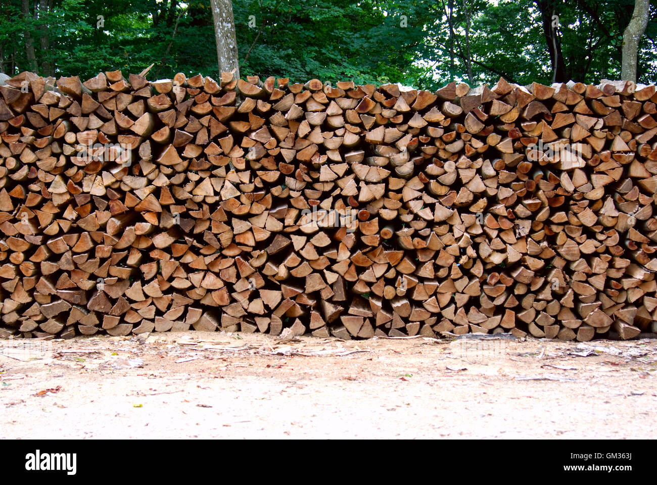logs of wood Stock Photo - Alamy