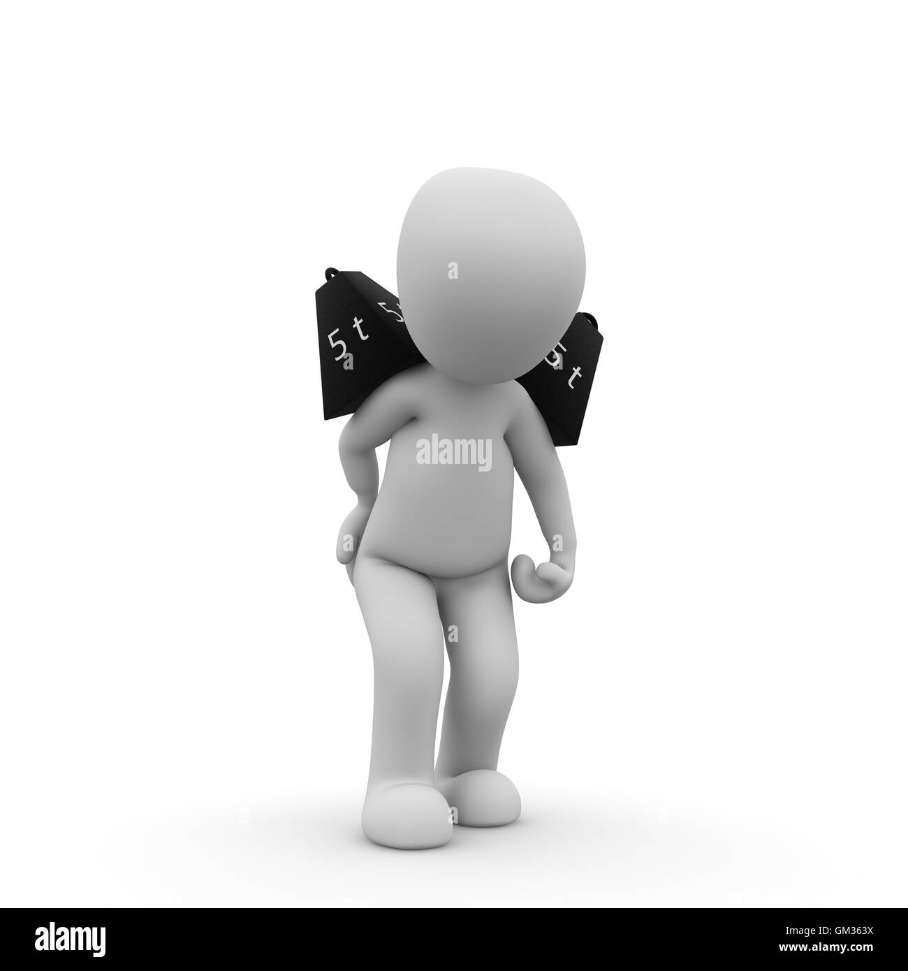 Carry heavy load shoulders hi-res stock photography and images - Alamy