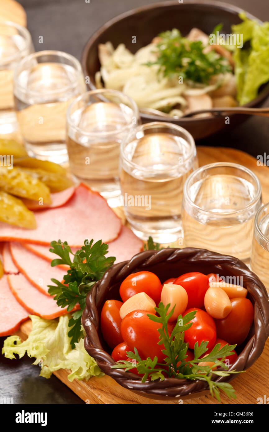 table for party Stock Photo - Alamy