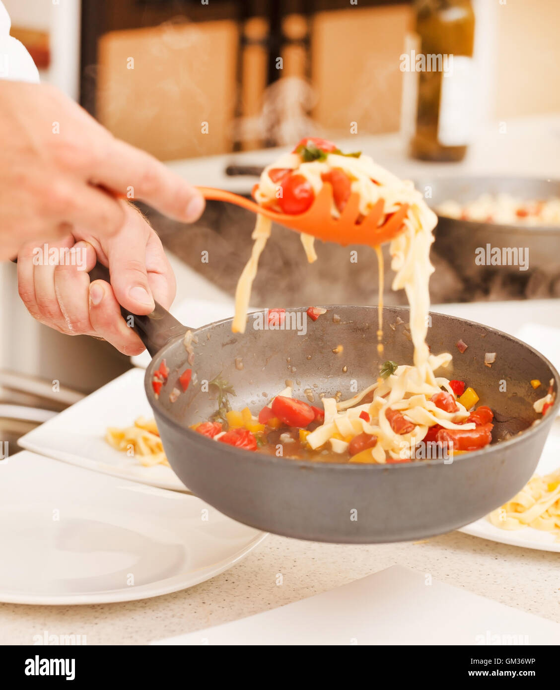 chef at work Stock Photo - Alamy