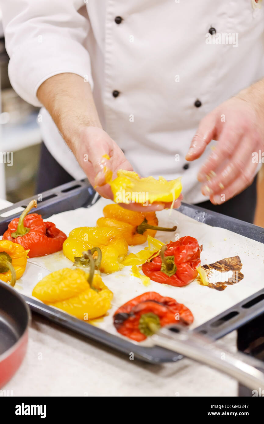 chef at work Stock Photo - Alamy