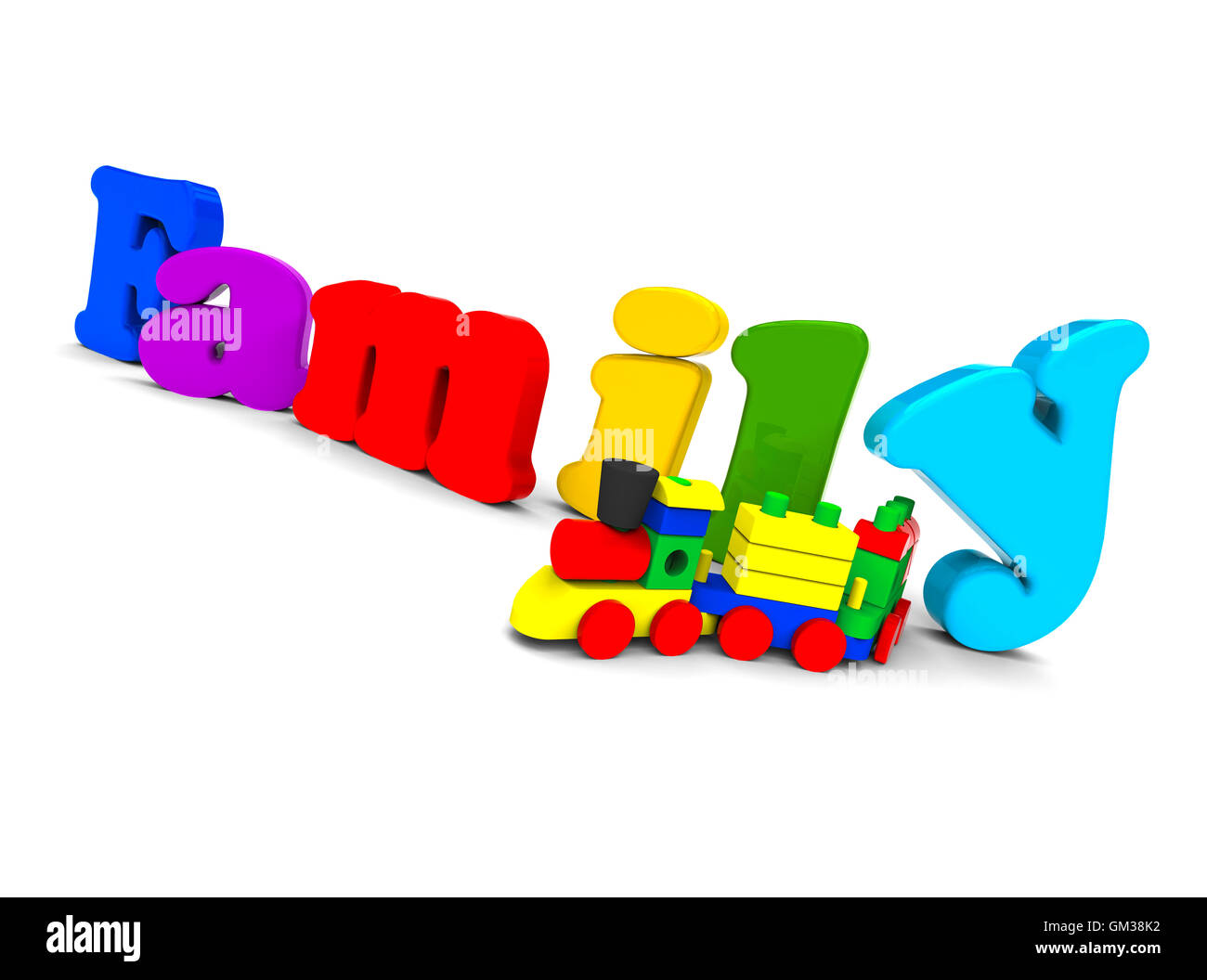 3d family hi-res stock photography and images - Alamy