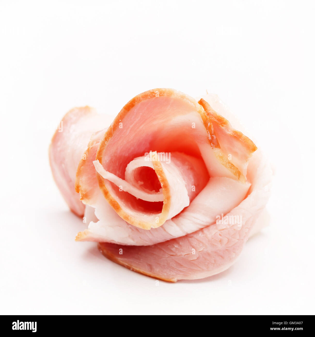 slice of ham Stock Photo - Alamy