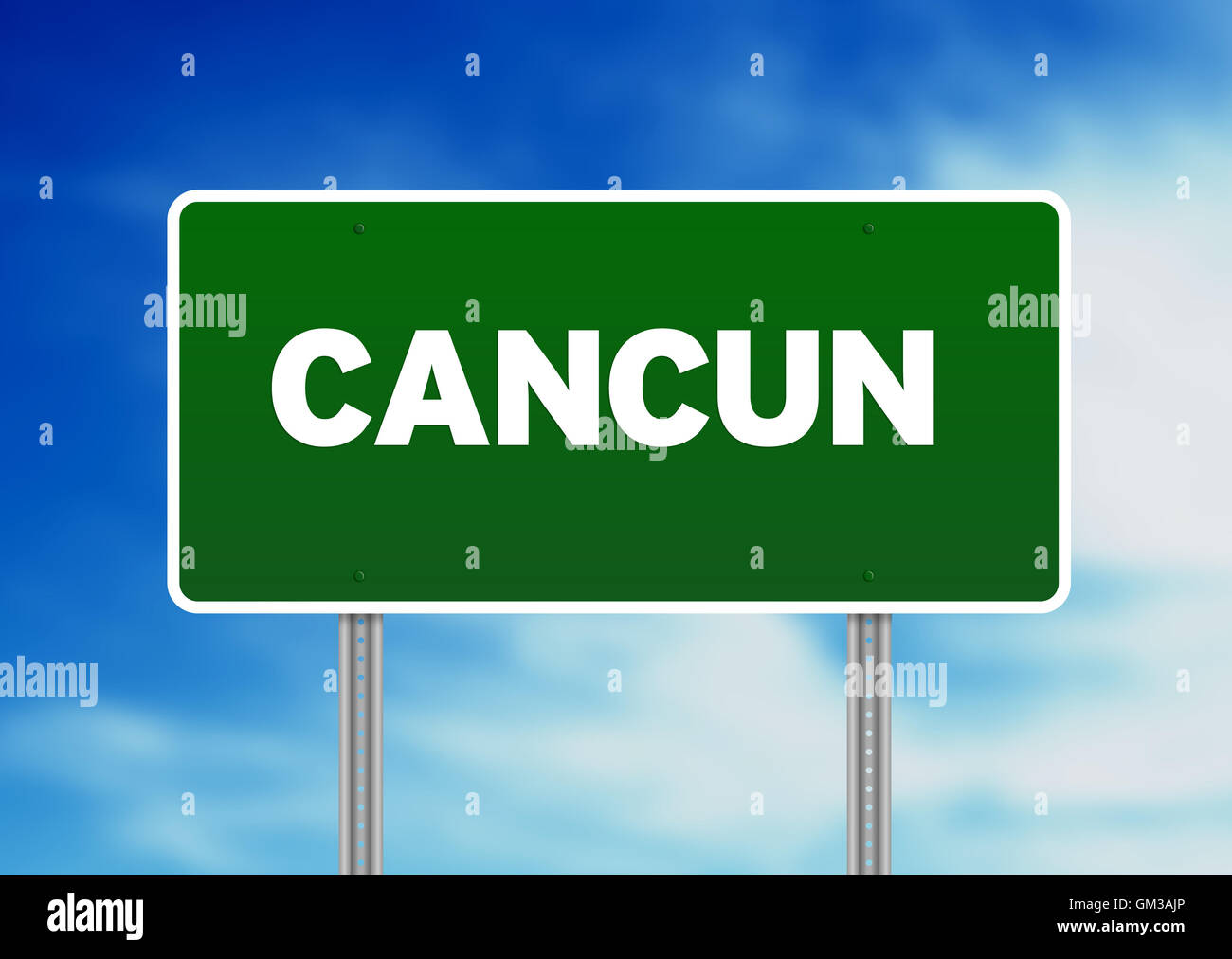 Caribbean road sign hi-res stock photography and images - Alamy