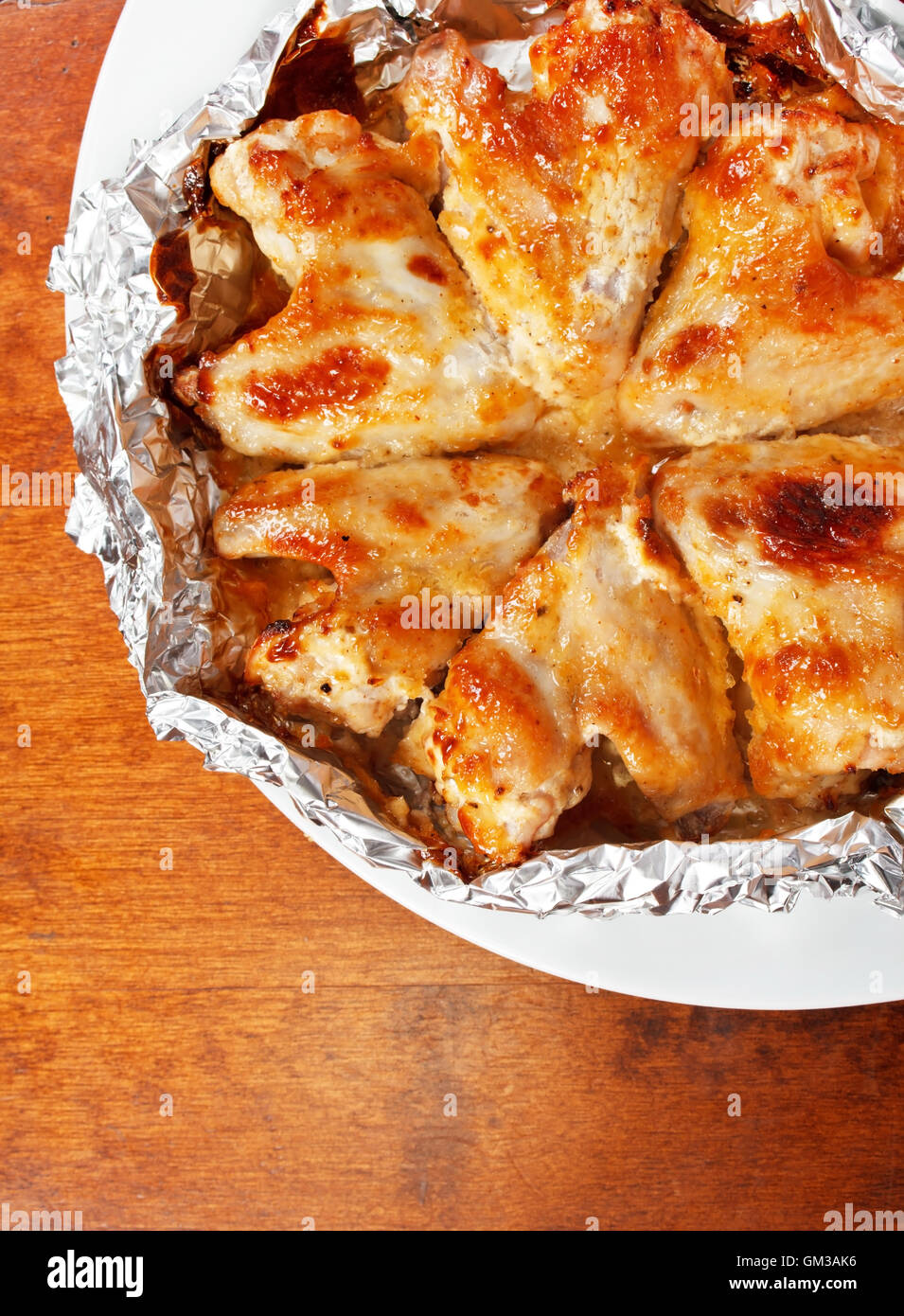 Basted Chicken Wings High Resolution Stock Photography and Images - Alamy