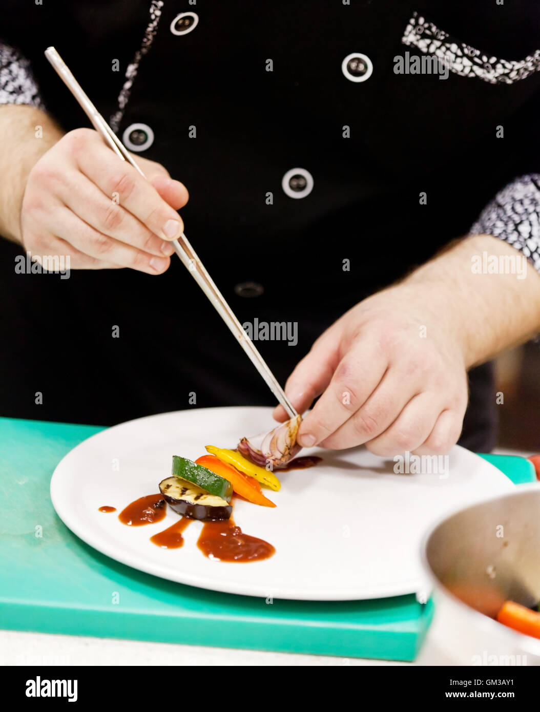 chef at work Stock Photo - Alamy