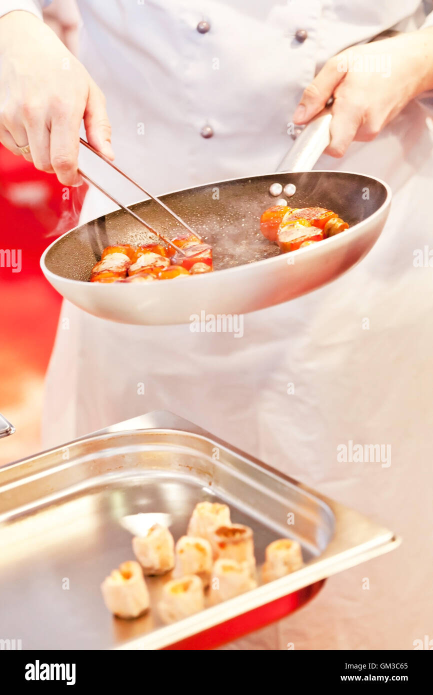 chef at work Stock Photo - Alamy