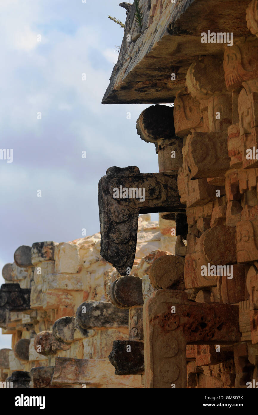 sayil ruins yucatan mexico brian mcguire Stock Photo - Alamy