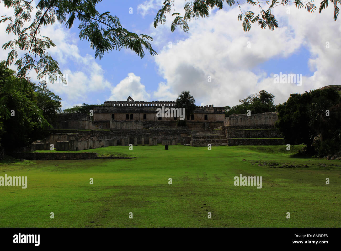 sayil ruins yucatan mexico brian mcguire Stock Photo - Alamy