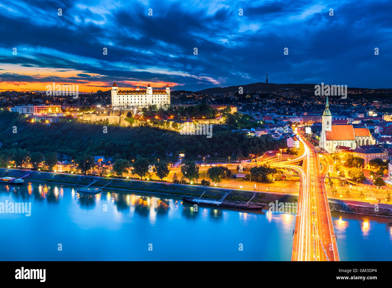 Bratislava nightlife hi-res stock photography and images - Alamy