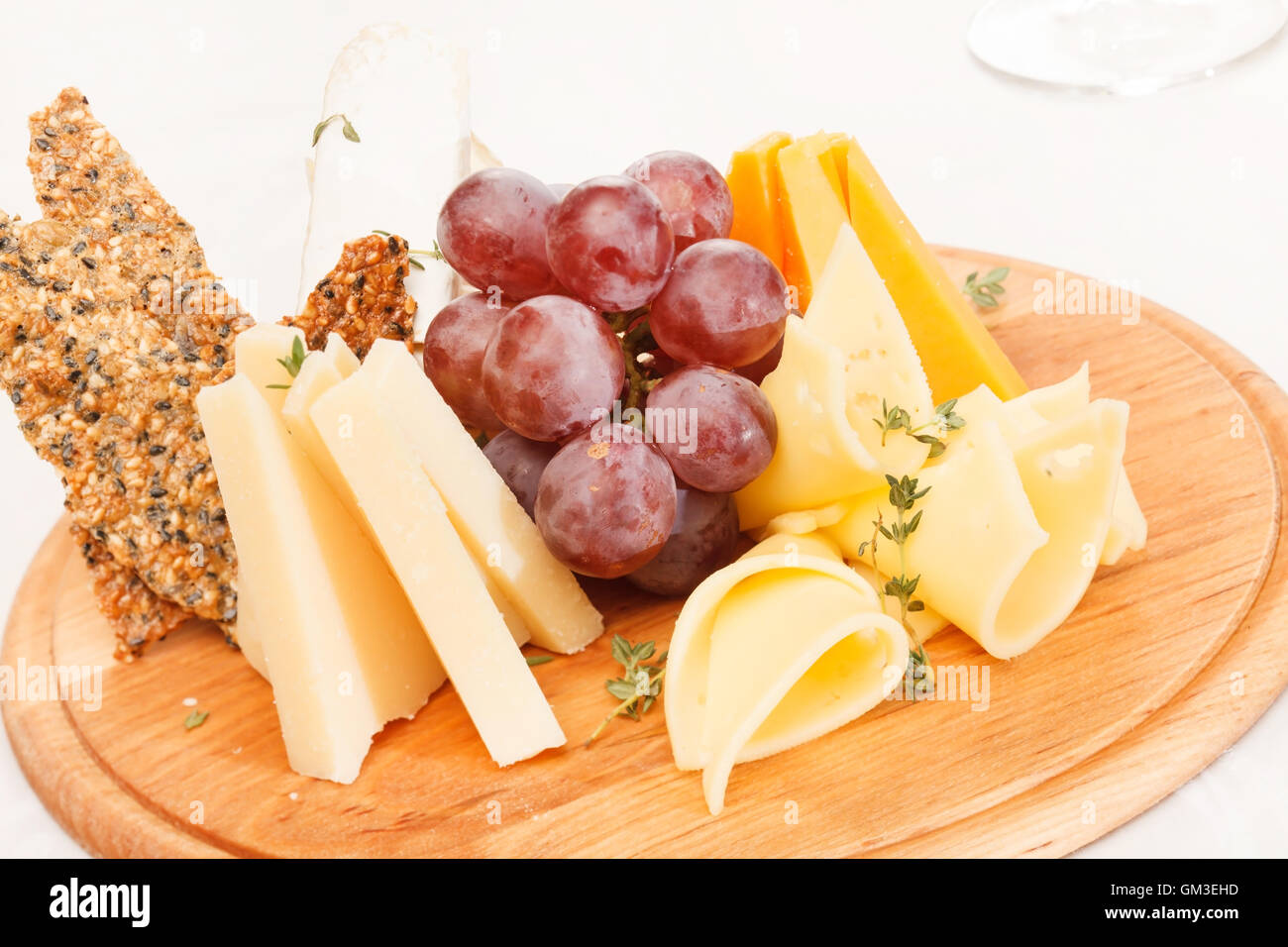 plate of cheese Stock Photo - Alamy