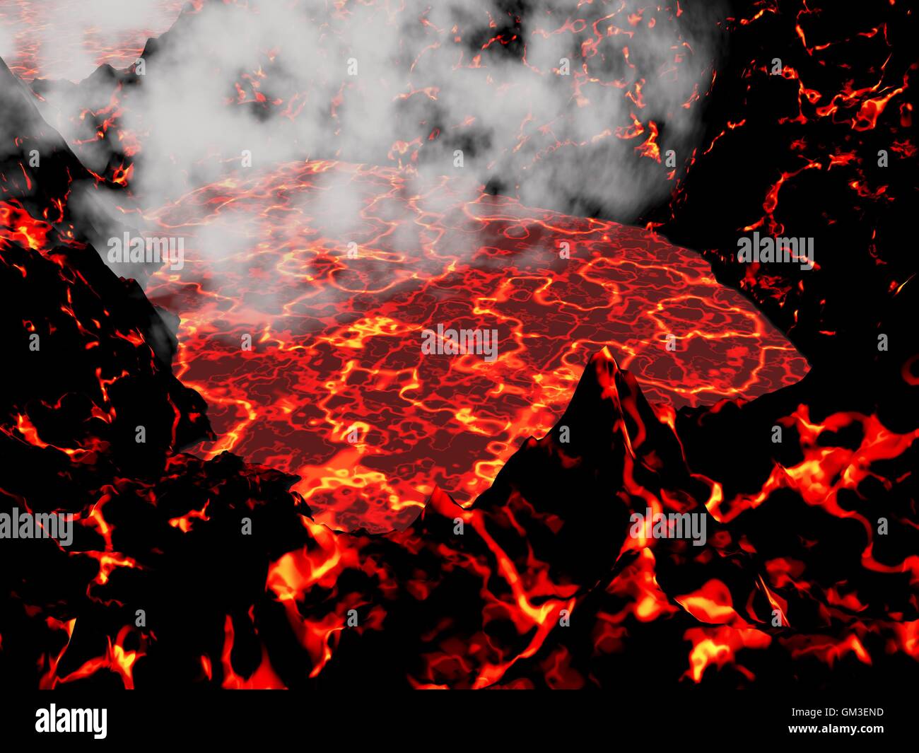 Black lava rock heart hi-res stock photography and images - Alamy