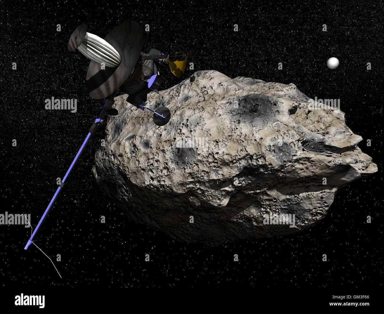 243 Ida Asteroid Collision