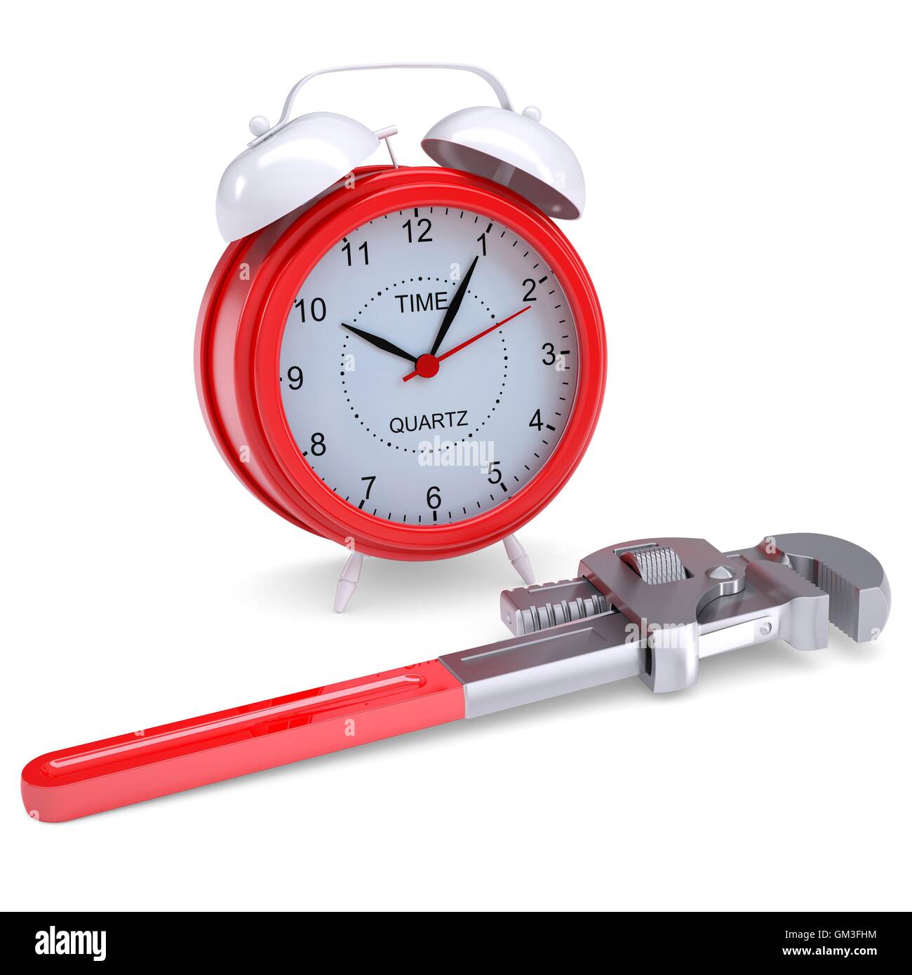 Craftsman clock Cut Out Stock Images & Pictures - Alamy