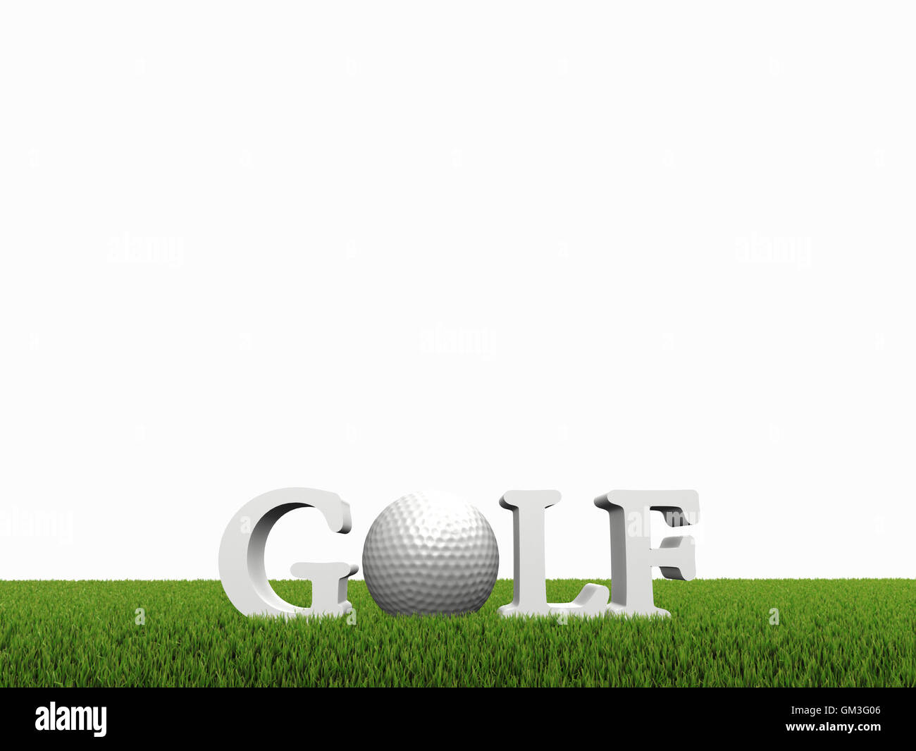 Sports concept golf ball hi-res stock photography and images - Alamy