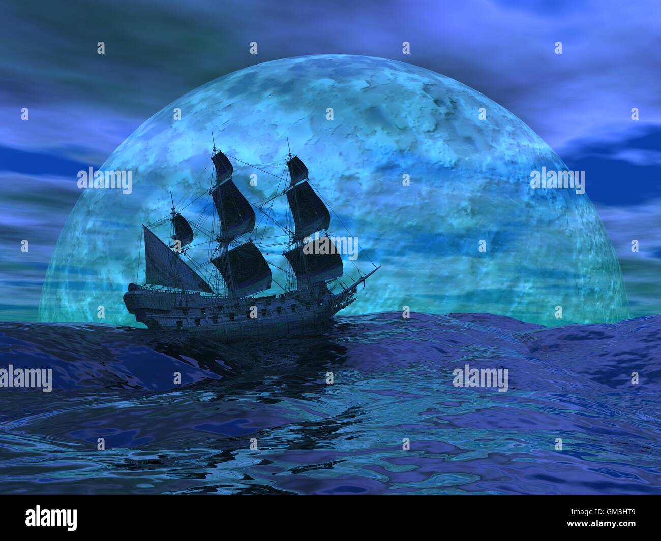 Flying dutchman boat hi-res stock photography and images - Alamy