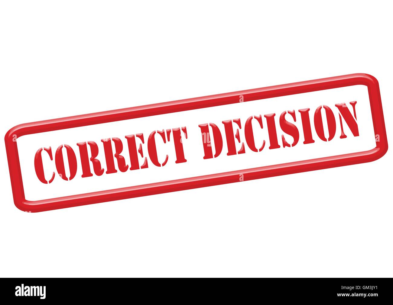 Correct order Stock Vector Images - Alamy