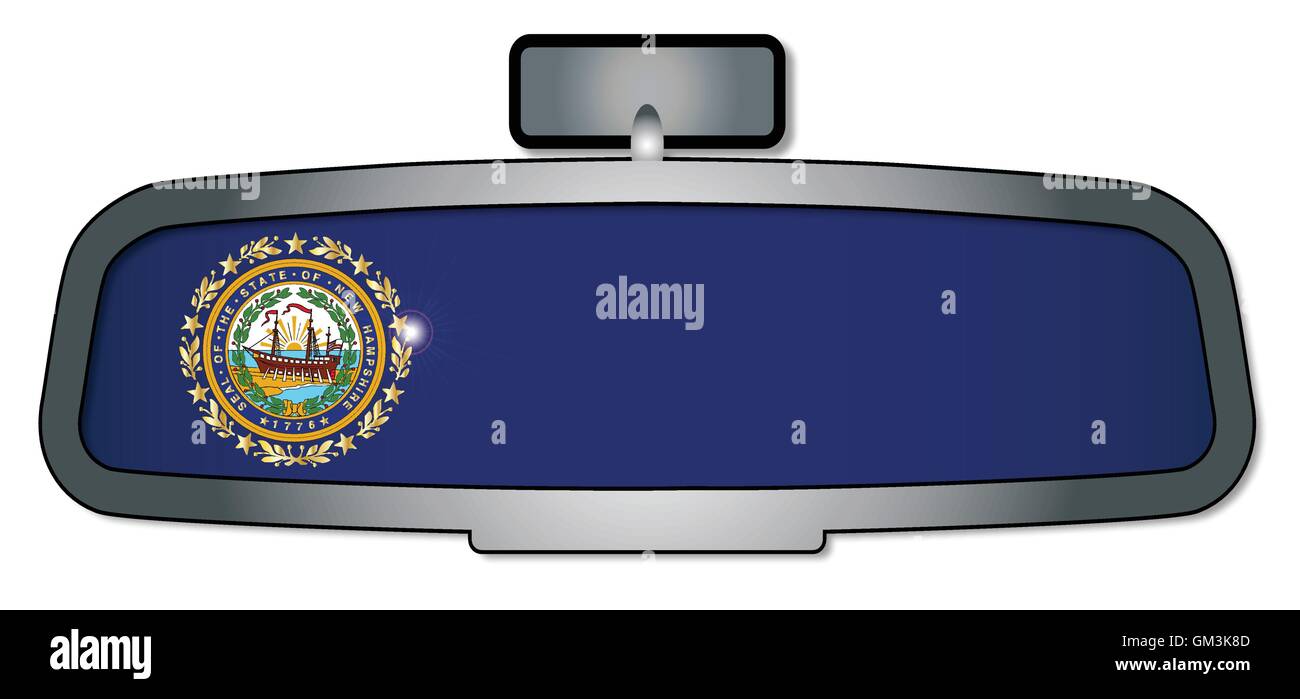 New hampshire flag united Stock Vector Images - Alamy